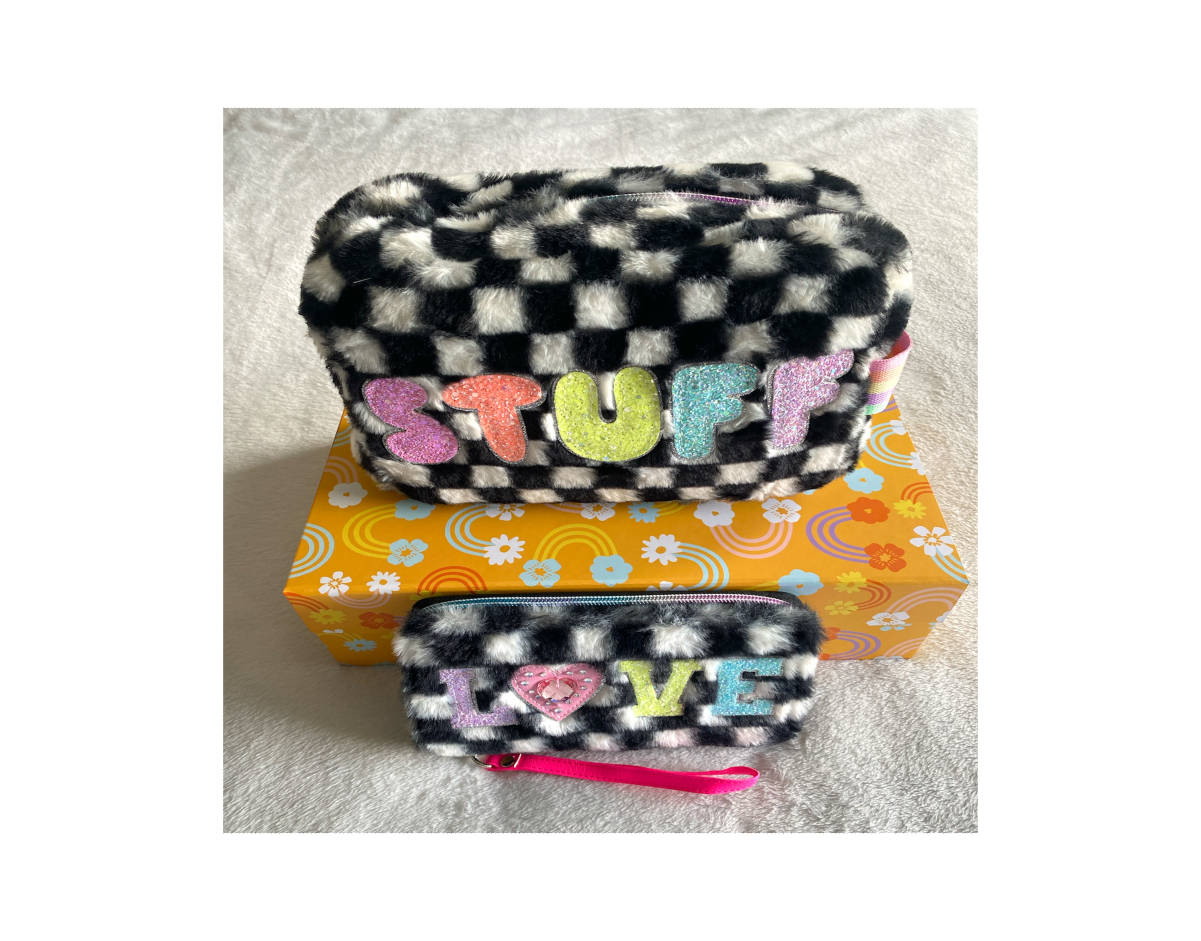 Kids Checkered-Wallet Bag Set #6 & #7 | Drip Angel